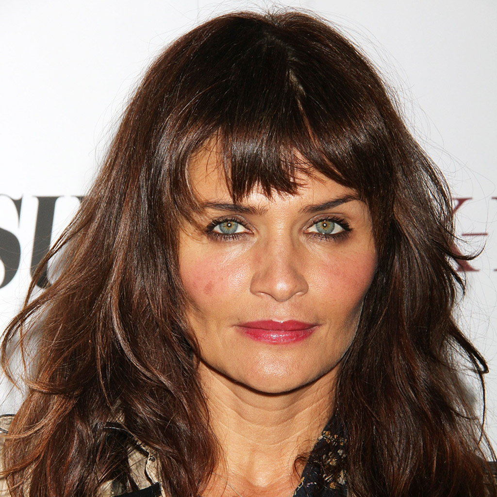Le brushing années 70 d'Helena Christensen - Elle Le brushing années 70 d'Helena Christensen - Elle