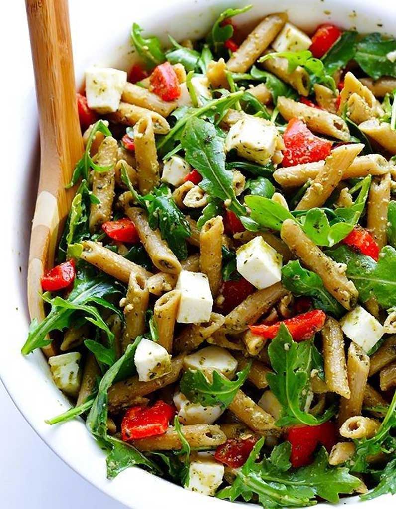Salade healthy : Salade de pâtes - 11 salades légères et colorées pour ...
