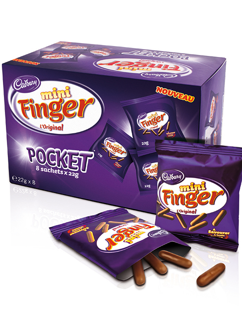 Cadbury Mini Finger Pocket - 50 créations chocolat… à fondre de plaisir ...